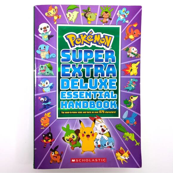 Scholastic | Other | Pokemon Super Extra Deluxe Essential Handbook ...